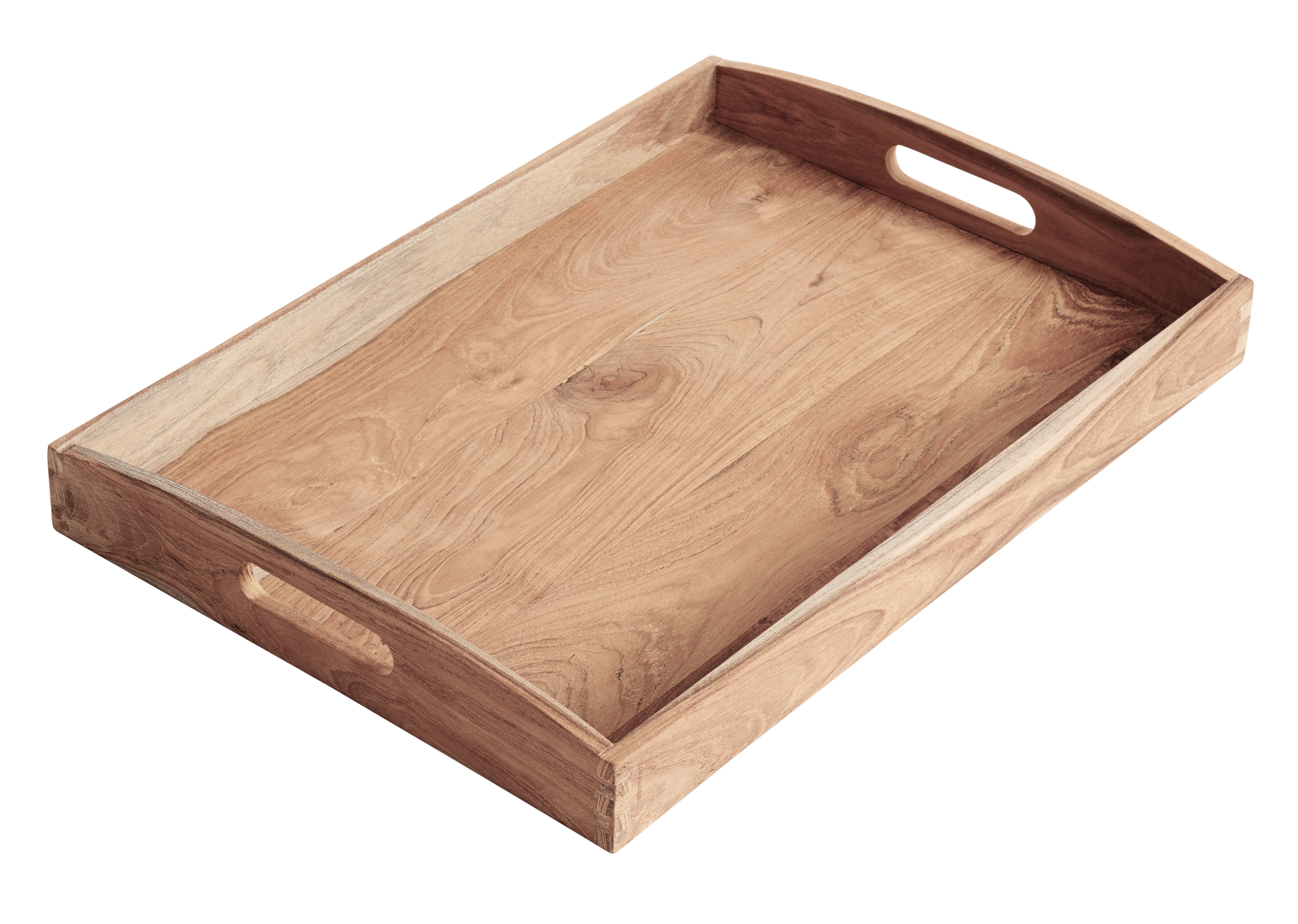 Serverings brett - Teak. 50x35cm Høyde 6.5cm. - Ølen Møbel