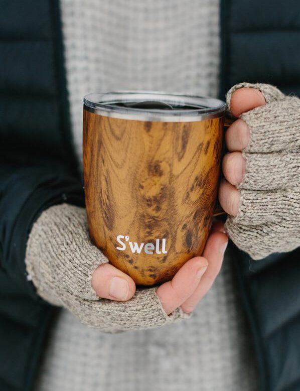 Swell Teakwood Mug whit handle 12 oz - Ølen Møbel
