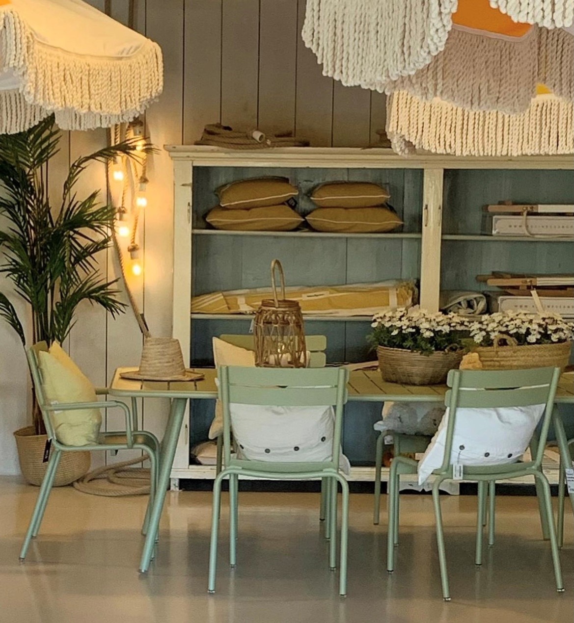 -20% Fermob Luxembourg Table - Willow Green. 165x100cm. - Ølen Møbel