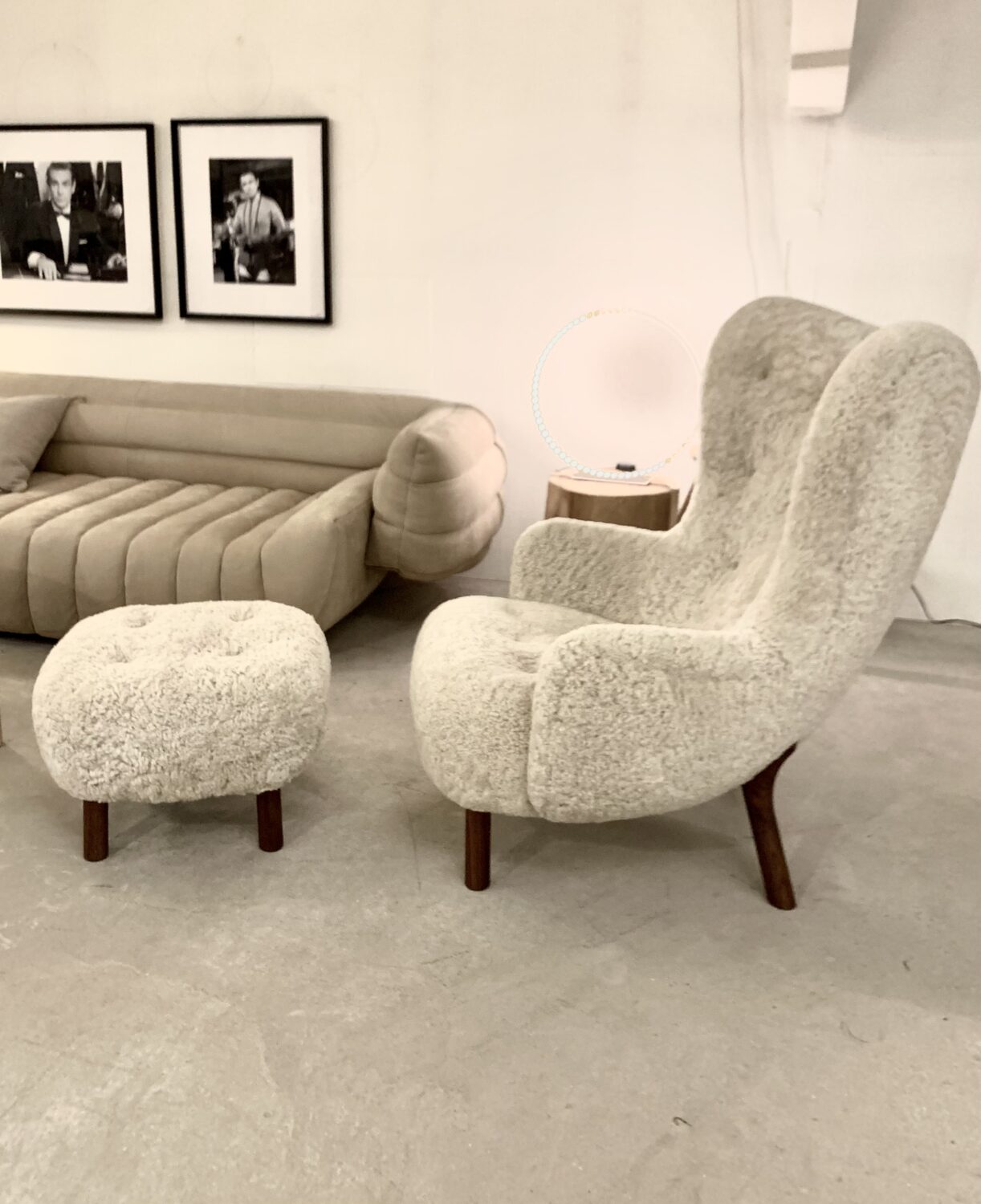 -20% &Tradition Petra Lounge Chair VB3 High Back inkl. Pall ATD1 ...