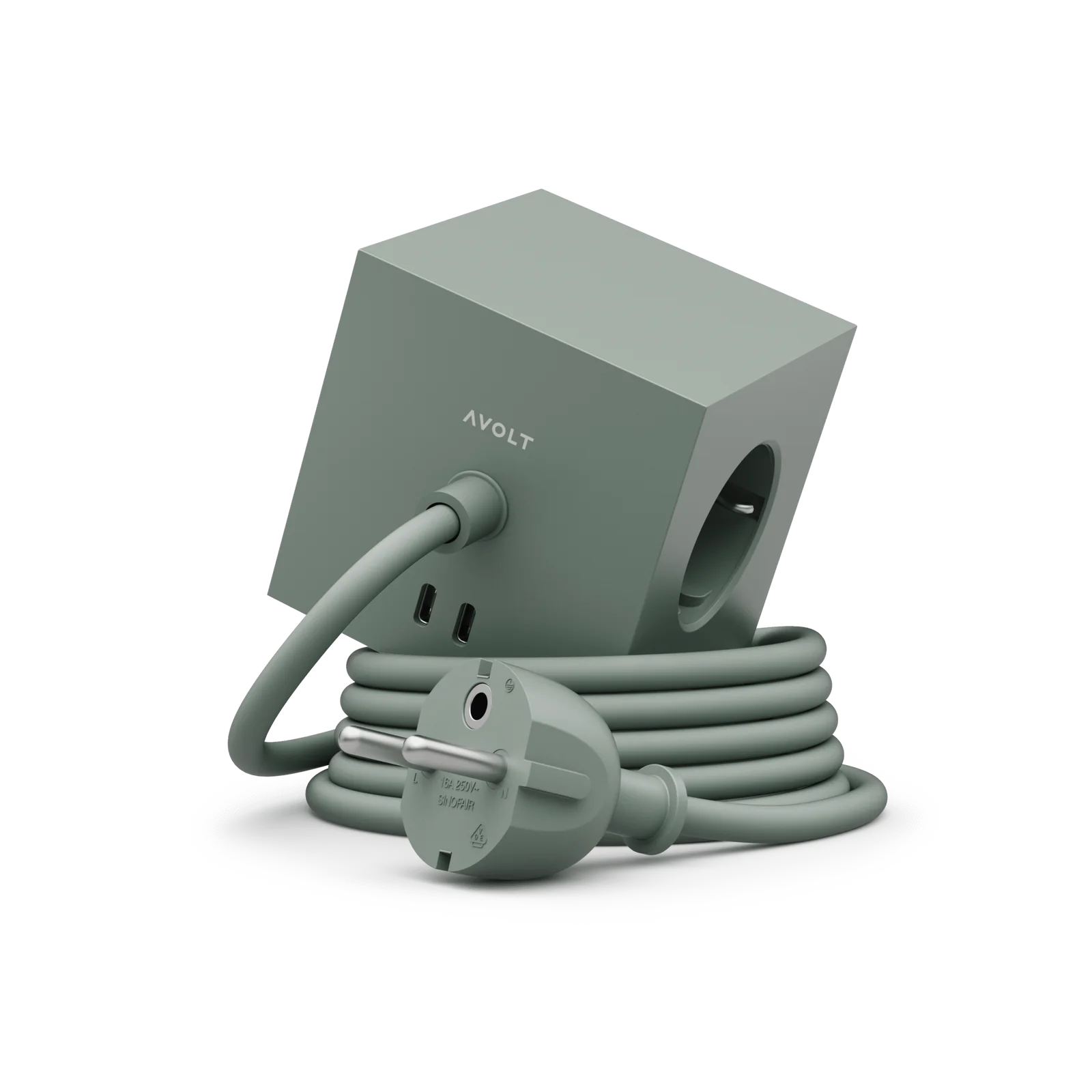 Avolt Square 1 - Oak Green - Ølen Møbel